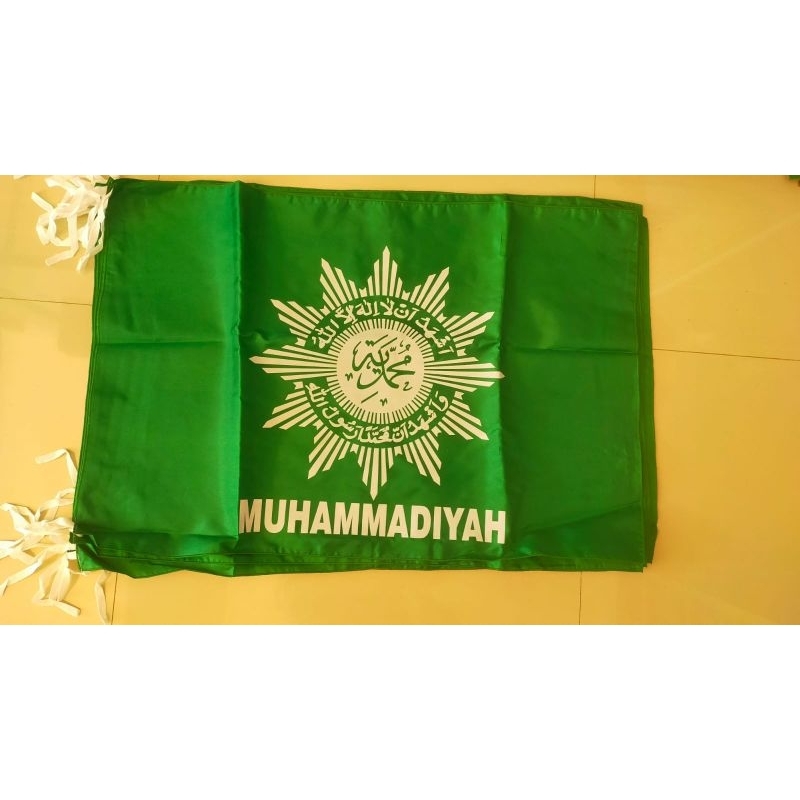 Jual bendera MUHAMMADIYAH bijian 80 x 120 cm | Shopee Indonesia