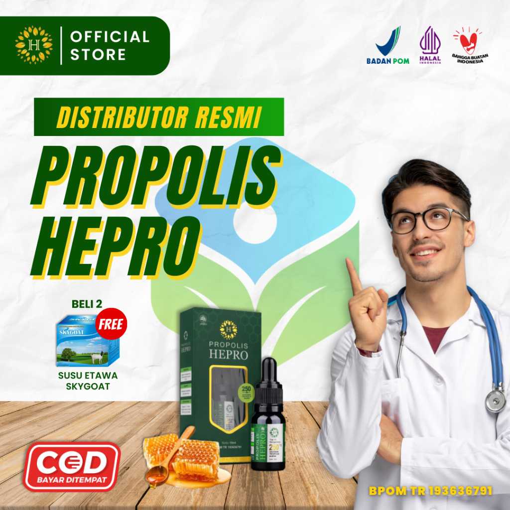 Jual Propolis Hepro (Distributor Resmi) - Bantu Atasi Masalah Infeksi ...