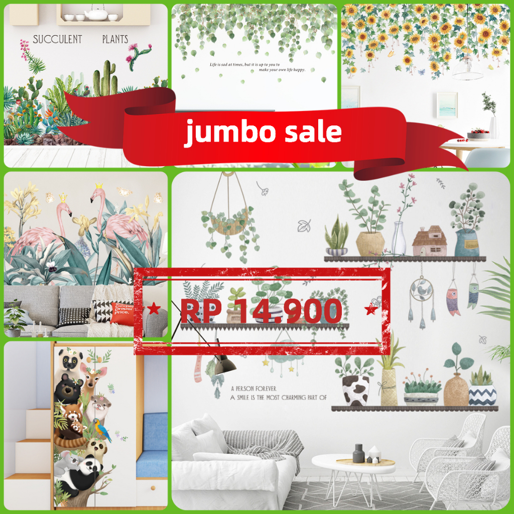 Jual stiker dinding anak stiker dinding kamar wall stiker dinding ...