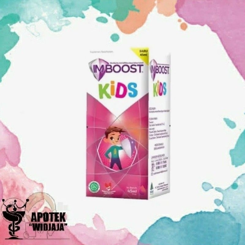 Jual imboost kids syrup syr sirup anak vitamin daya tahan tubuh 45ml 45 ...