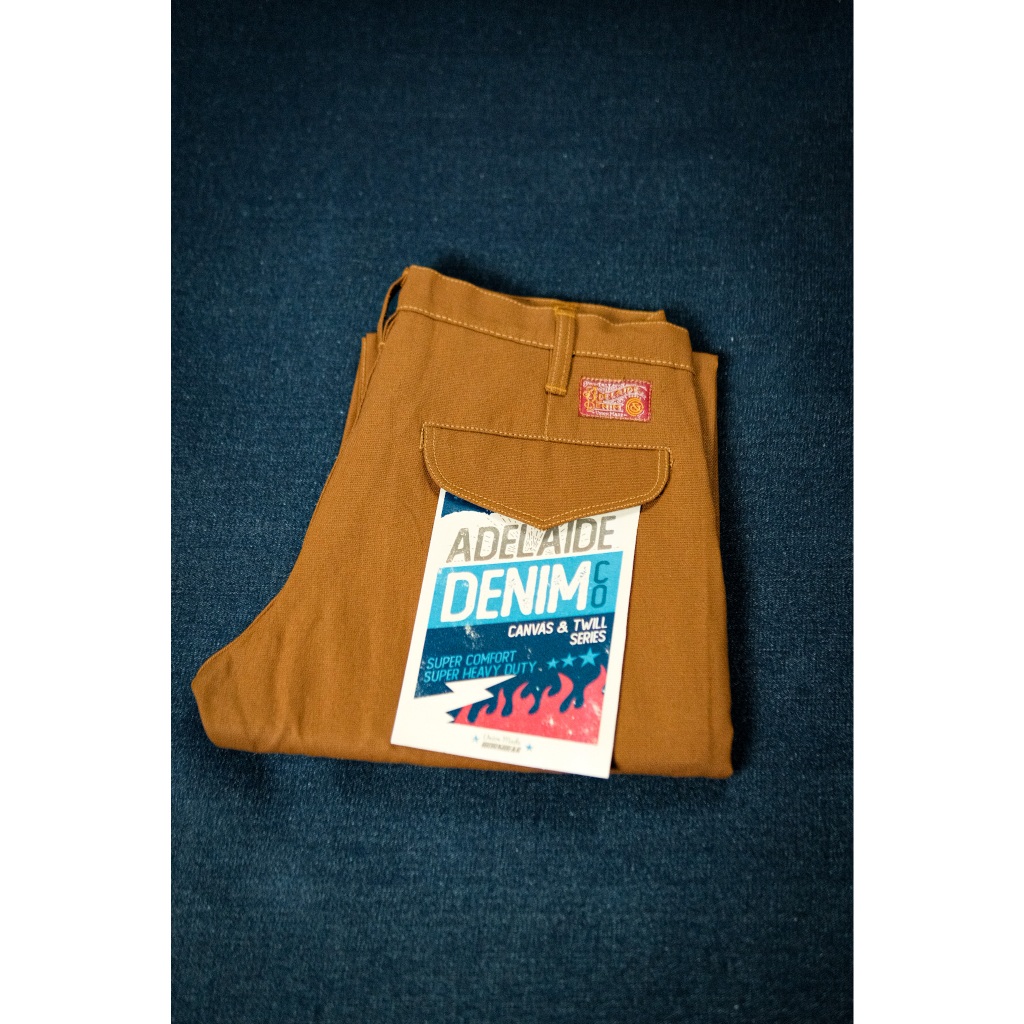 Jual Adelaide Denim 12oz Caramel Duck Canvas Work Pants | Shopee Indonesia