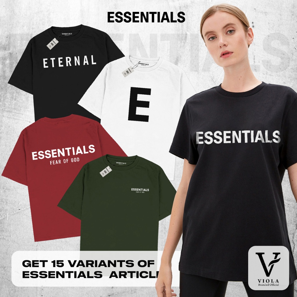 Jual KAOS ESSENTIALS BRANDED MIRROR TSHIRT ORIGINAL TEES UNISEX PREMIUM ...