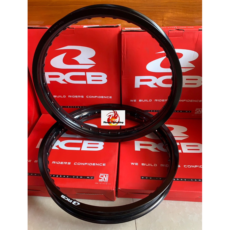 Jual Velg TK Racing atau RCB Ring 18 dan Ring 14 Black Chrome Silver ...