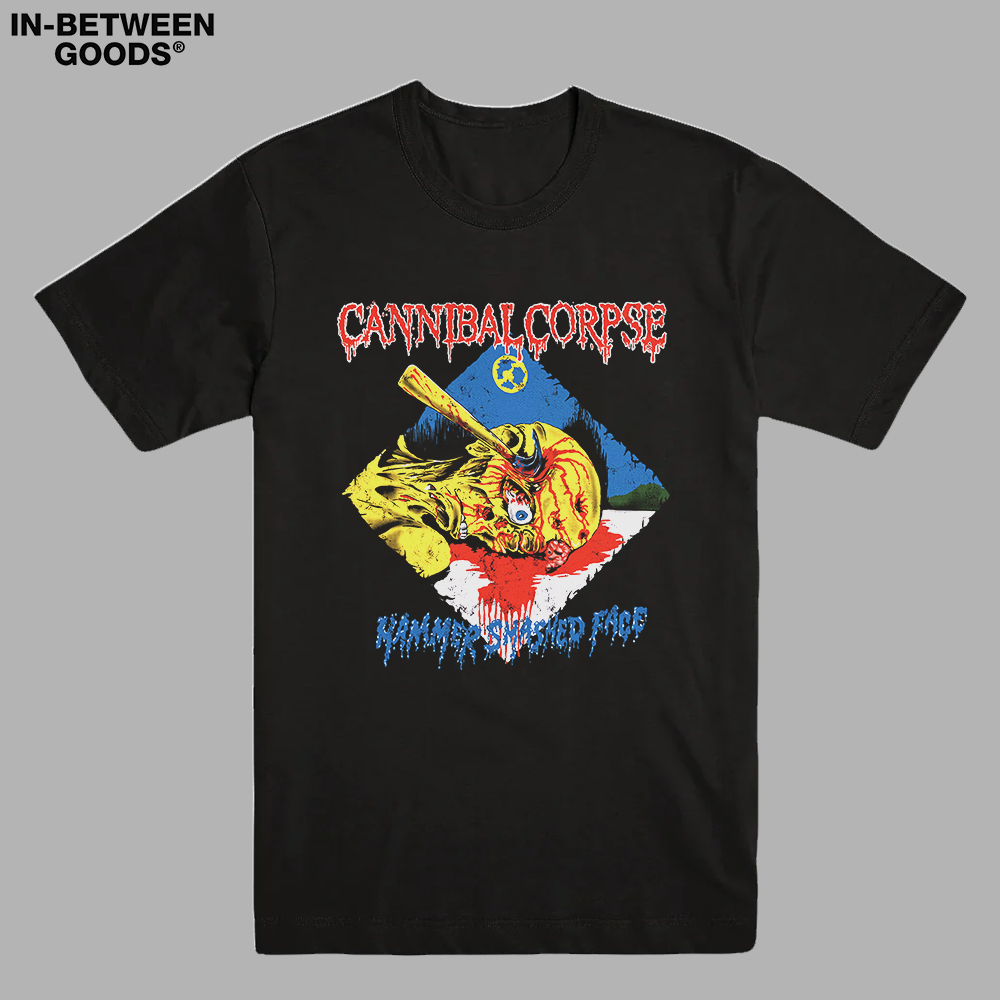 Jual CANNIBAL CORPSE - HAMMER SMASHED FACE | T-SHIRT BAND | MERCHANDISE ...