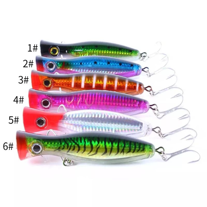 Jual Umpan Lure Popping Proberos GT Popper 40gram | Shopee Indonesia