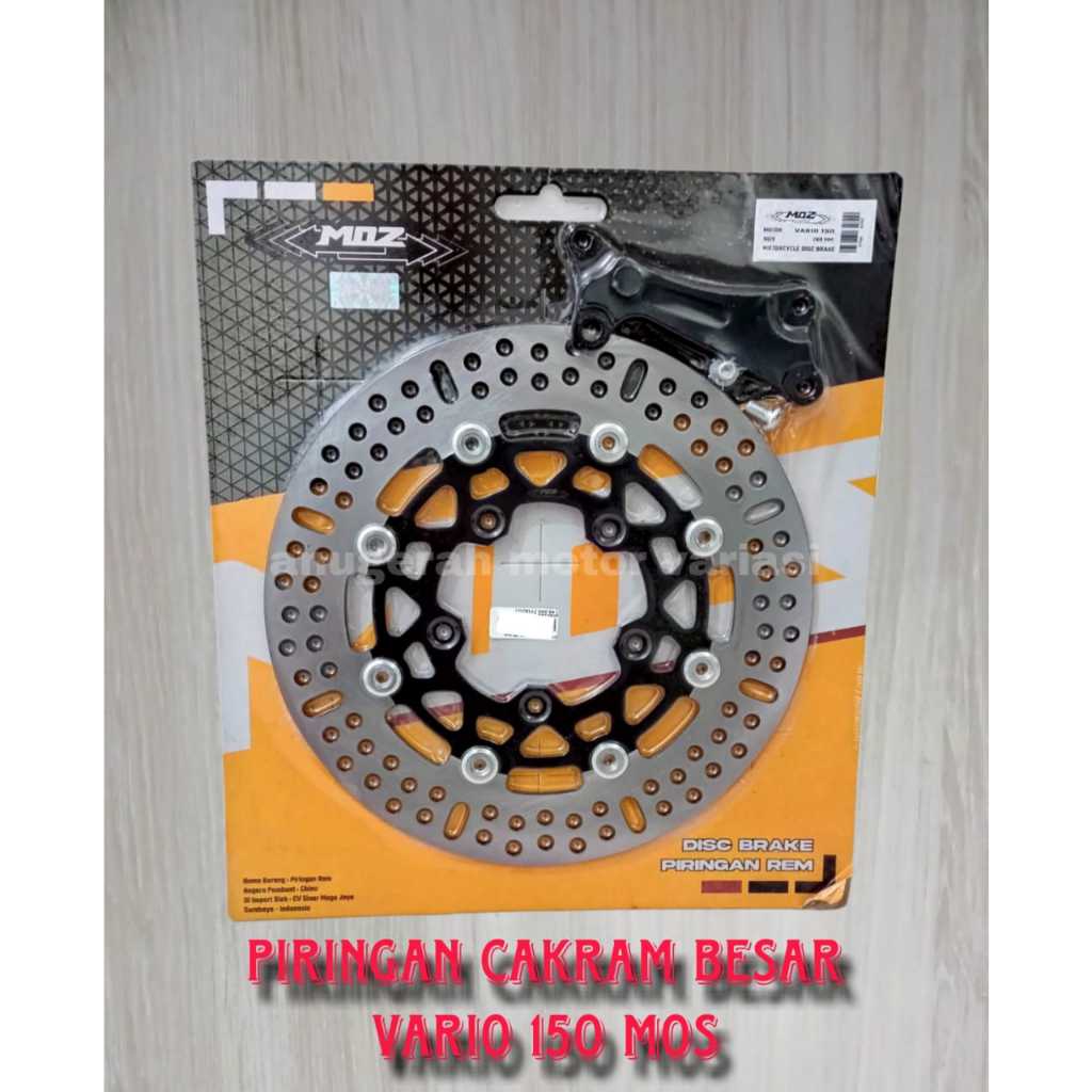 Jual Piringan Cakram Vario 125 150 New Moz Original Khusus LUBANG 5 ...