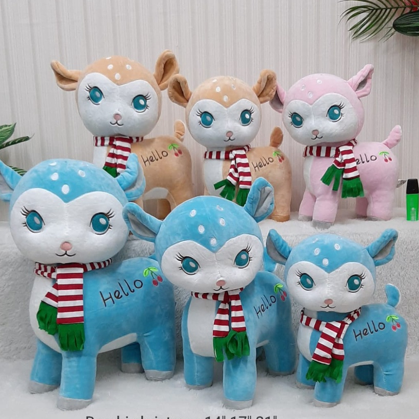 Jual Boneka Rusa Syall Natal 35cm/14"/Boneka Natal/Hiasan natal/Kado ...