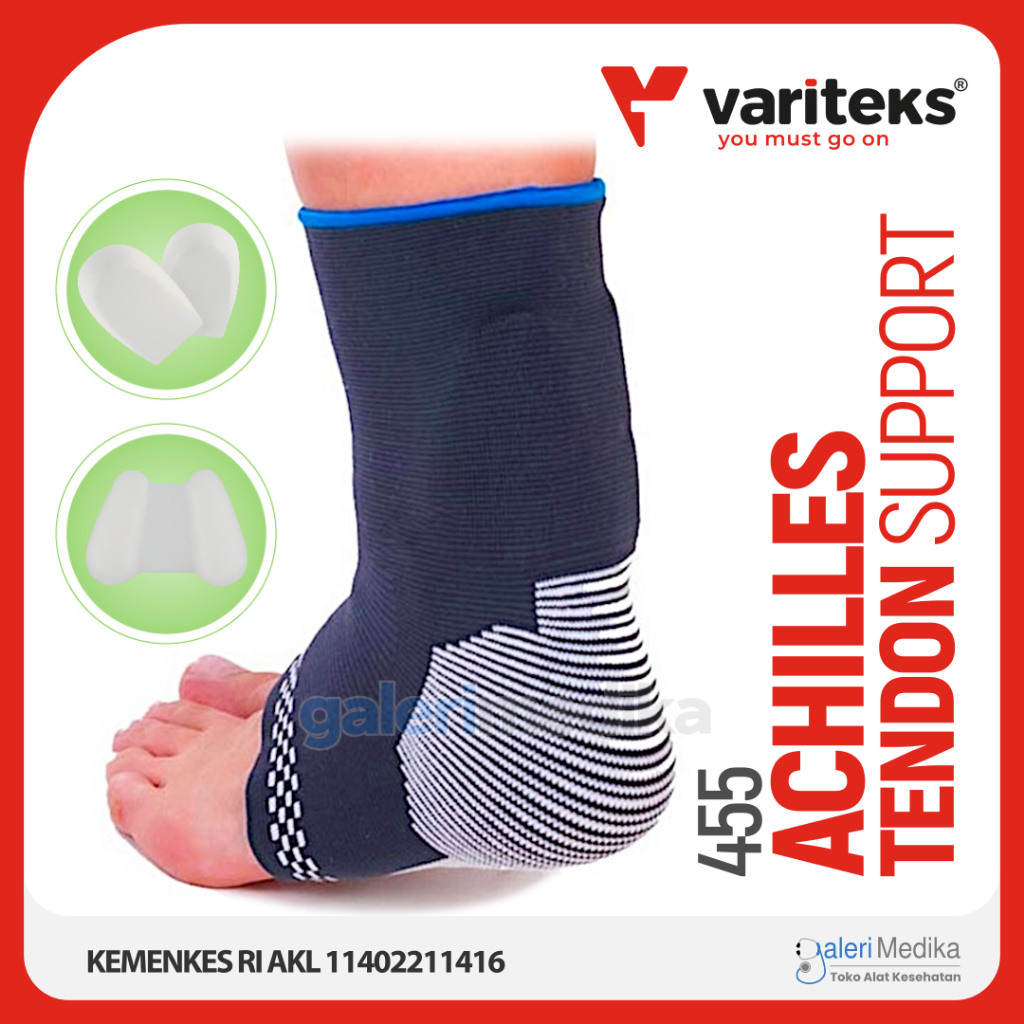 Jual Variteks 455 Knitted Achille Tendon Support Pelindung Tumit ...