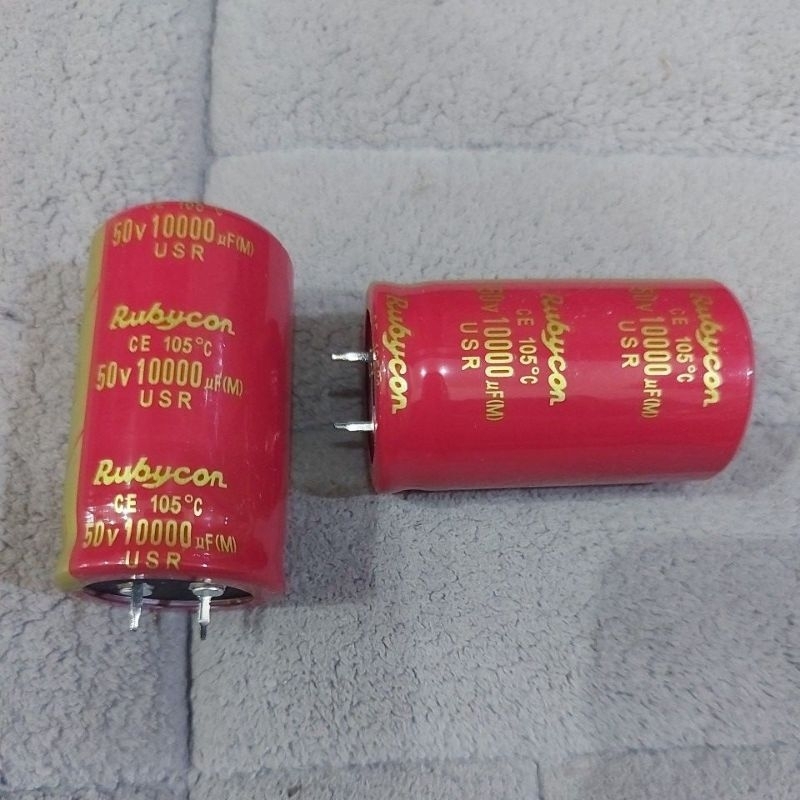 Jual Elco Capasitor 10000uF/50V Rubycon | Shopee Indonesia