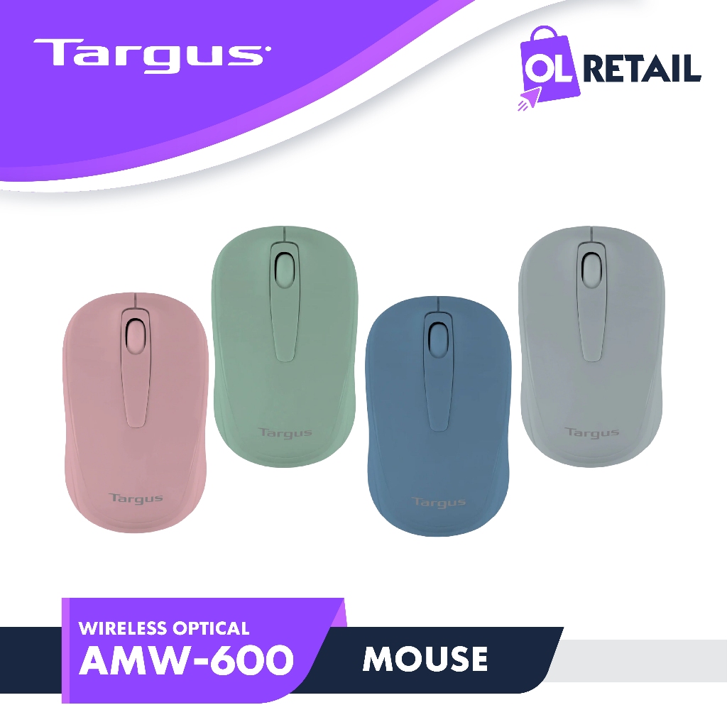 Jual Targus Mouse Wireless Optical AMW-600 New Colour | Shopee Indonesia