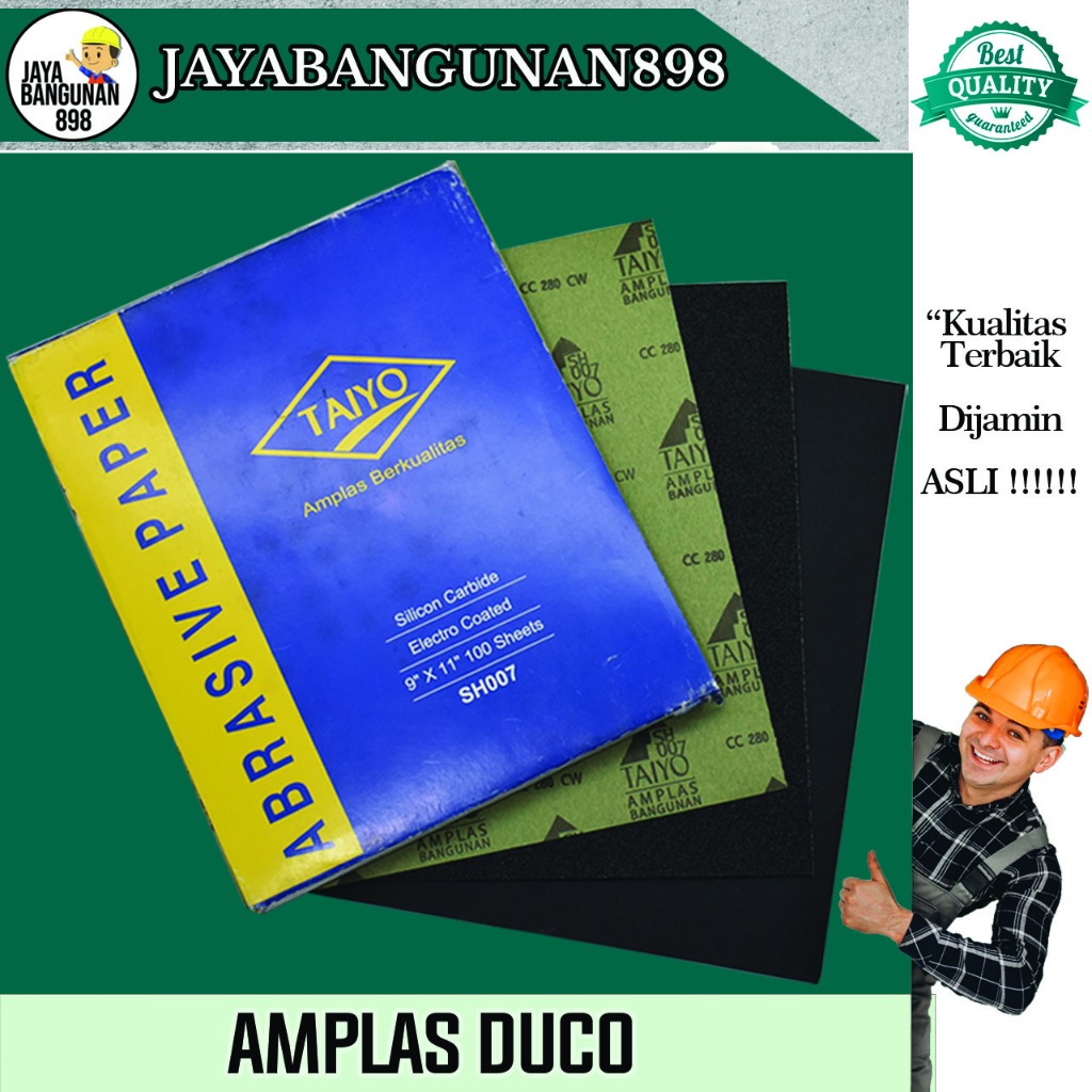Jual Amplas Duco / Taiyo / Malvin / Toyosaki / Amplas Mobil / Amplas ...