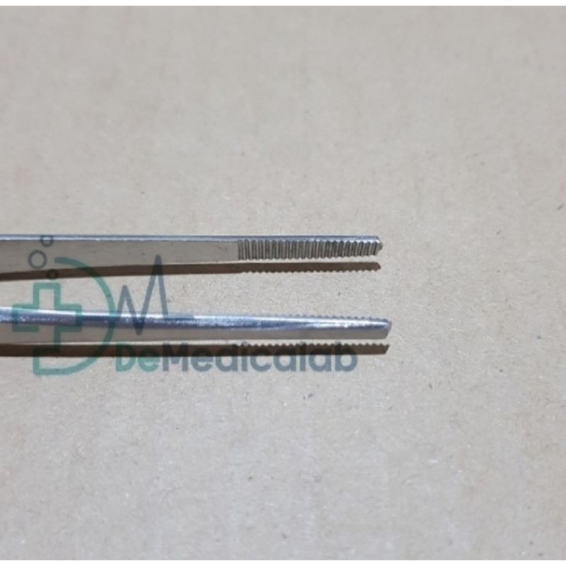 Jual Pincet Anatomis 14 Cm atau Pincet Cirugis 14 Cm / Pinset Anatomi ...