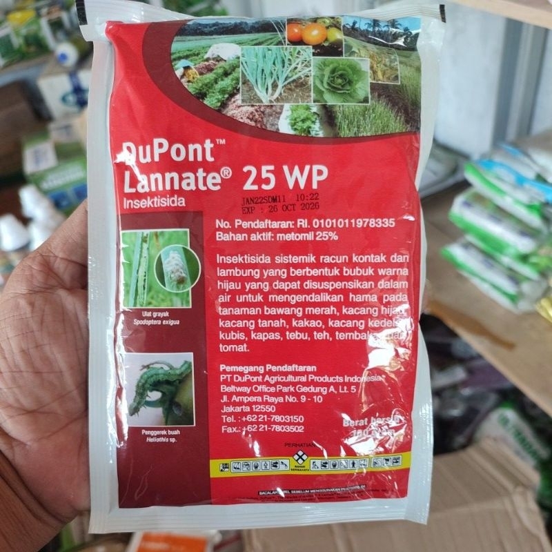Jual LANNATE 25 WP 100 GR ORIGINAL | Shopee Indonesia