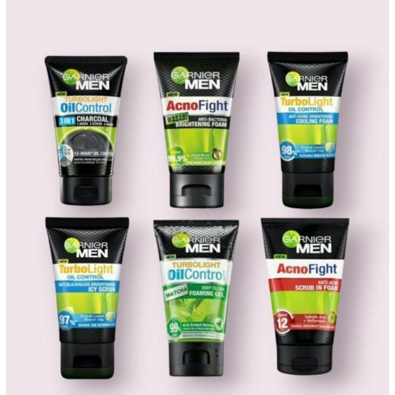Jual Garnier Men Facial Wash - 100ml | Shopee Indonesia