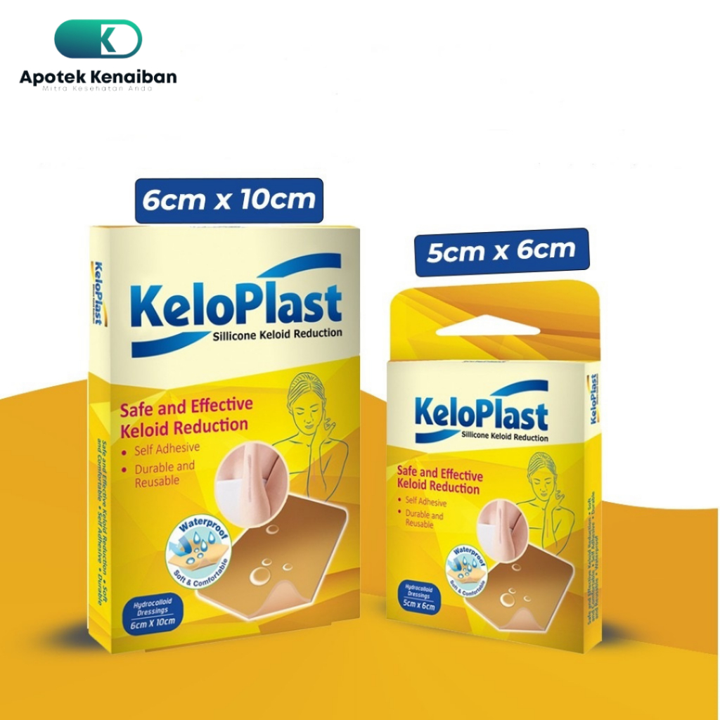 Jual KELOPLAST SILICONE KELOID PLESTER PENGHILANG BEKAS LUKA / ANTI ...