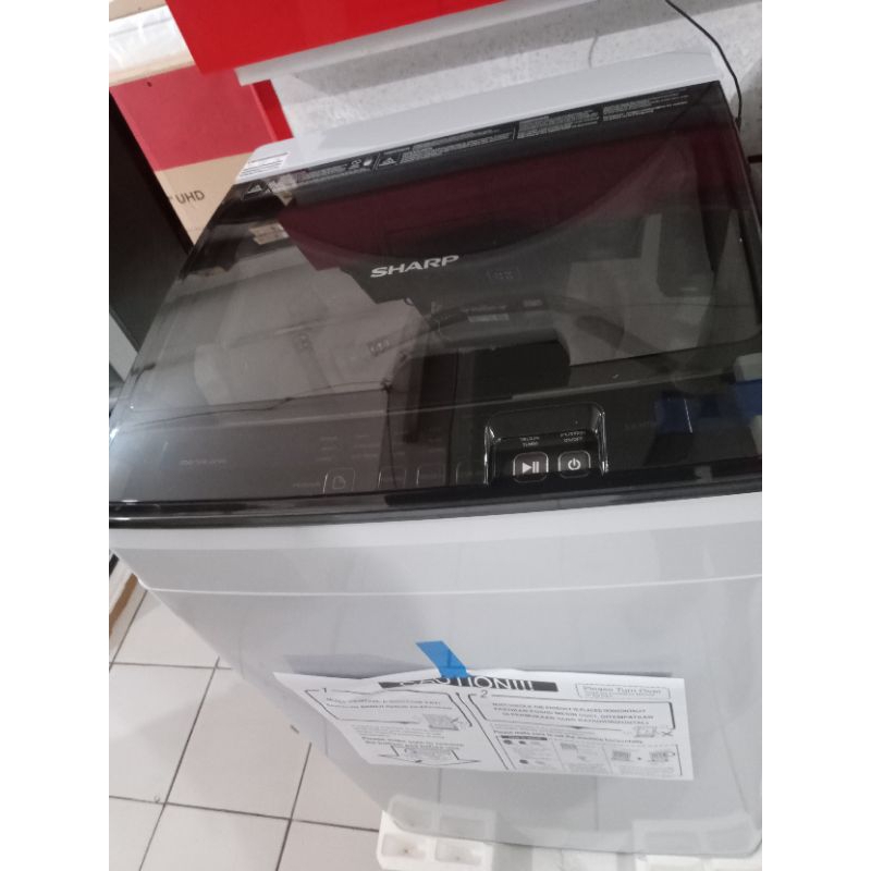 Jual MESIN CUCI SHARP ESM 8000 PGG 8 KG OTOMATIS 1 TABUNG | Shopee ...