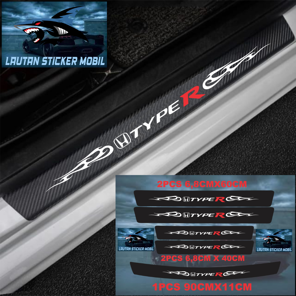 Jual STIKER STICKER CARBON 3D MOBIL TYPE R STICKER KARBON 3D PIJAKAN ...