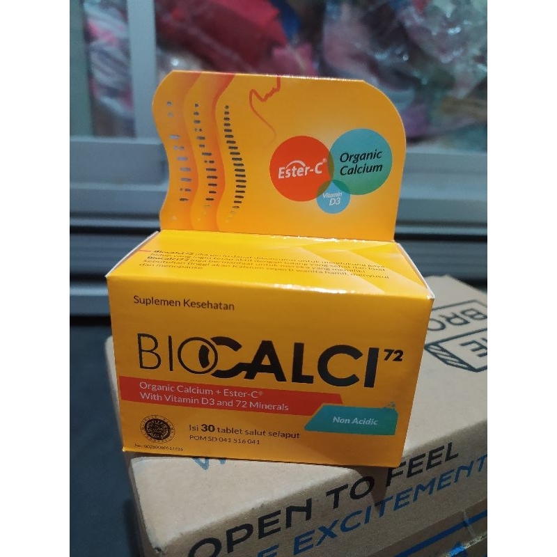Jual BIOCALCI 72 isi 30 Tablet (Botol) | Shopee Indonesia
