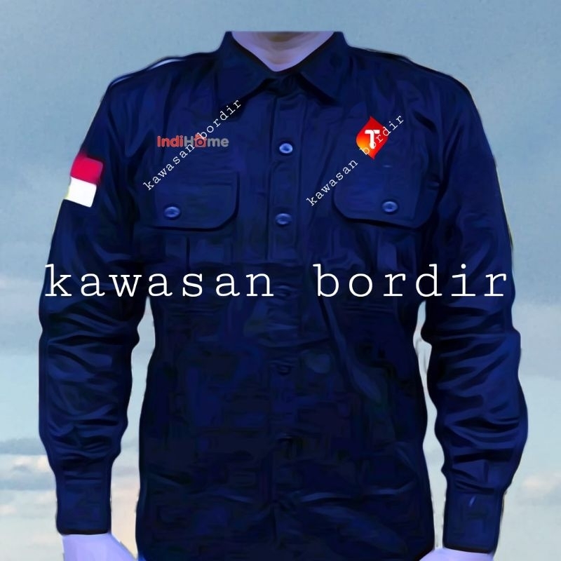 Jual Terbaru seragam Indihome kemeja Indihome baju Indihome pdh ...