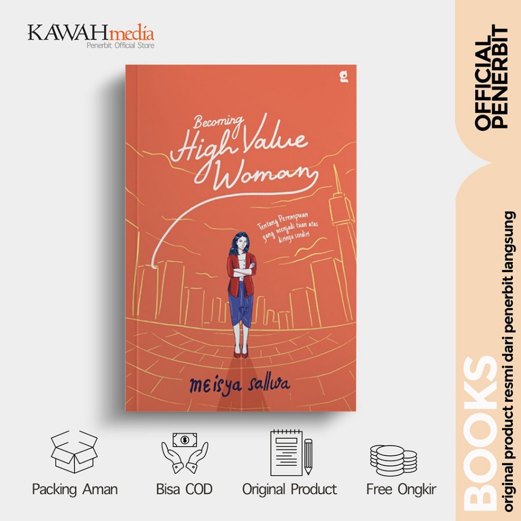Jual Buku Becoming High Value Woman: Tentang Perempuan yang menjadi tuan atas dirinya sendiri ...