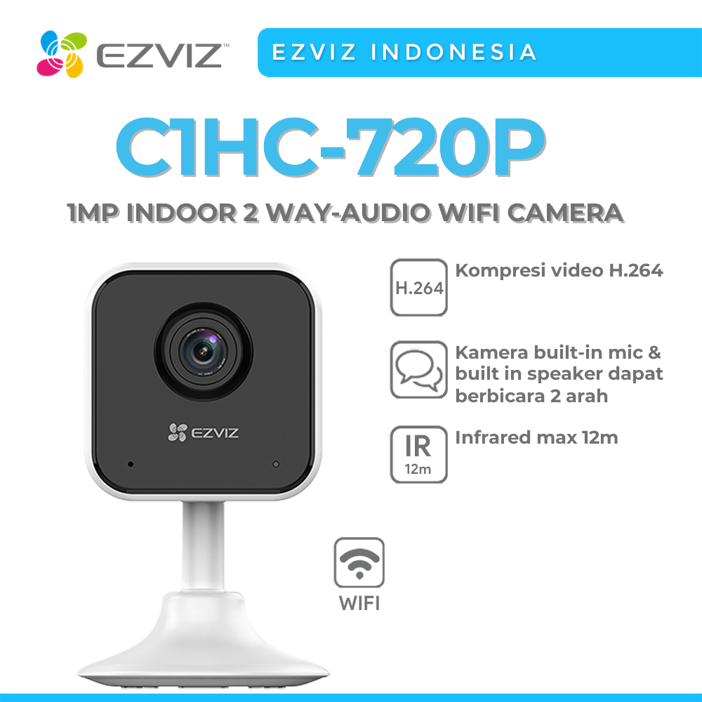 Jual EZVIZ H1C 2MP 1080P USB TYPE-C 2WAY AUDIO SMART INDOOR WIFI CAMERA ...