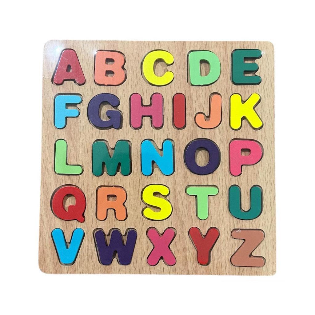 Jual Tma / Mainan Puzzle ABC Dan Angka Timbul Jumbo / Mainan Edukasi ...