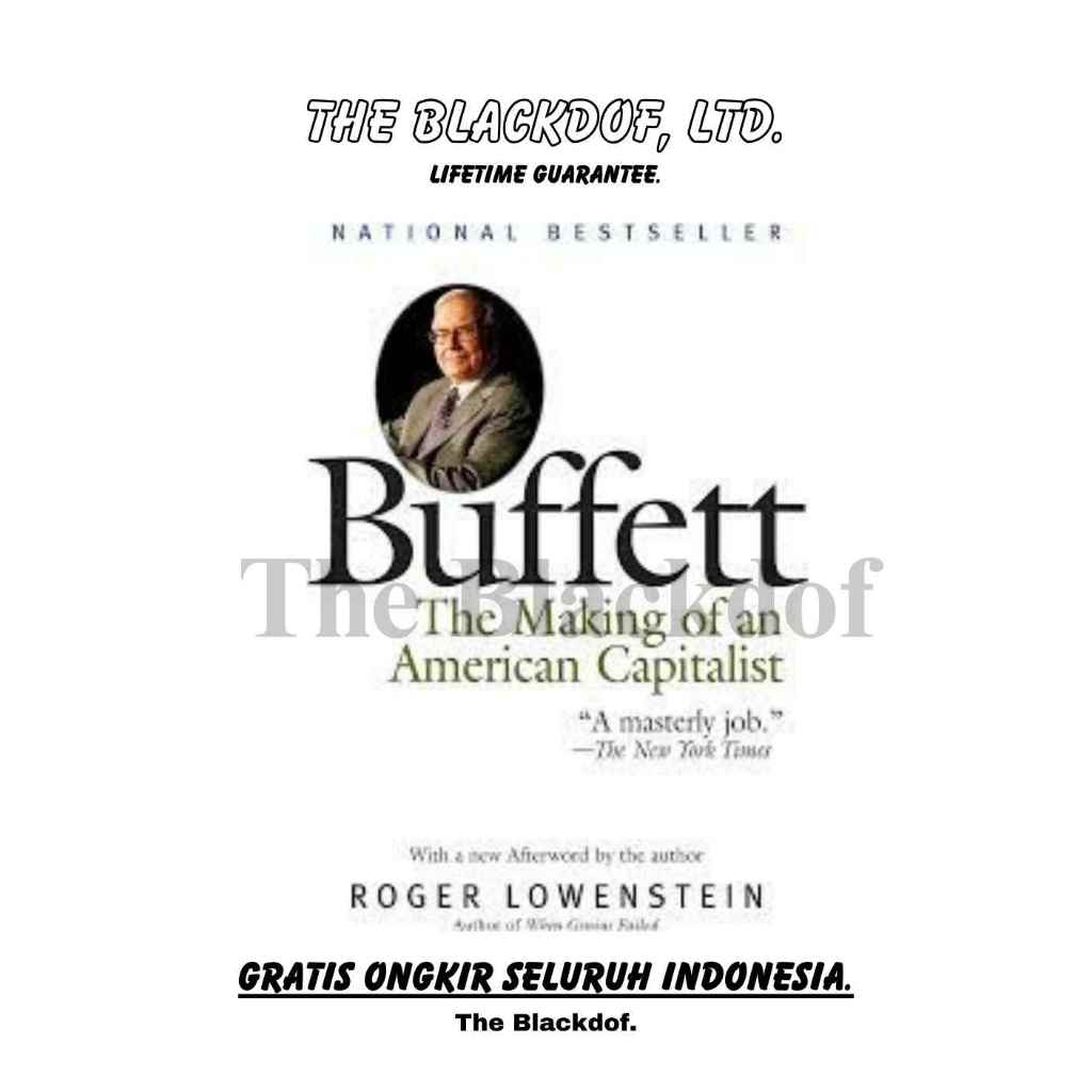 Jual Buffett The Making of an American Capitalist by Roger Lowenstein ...