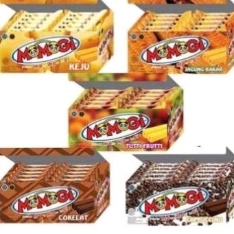 Jual Momogi stik snack JAGUNG/ KEJU/ TUTTI FRUITI/COKLAT/ CAPPUCINO ...