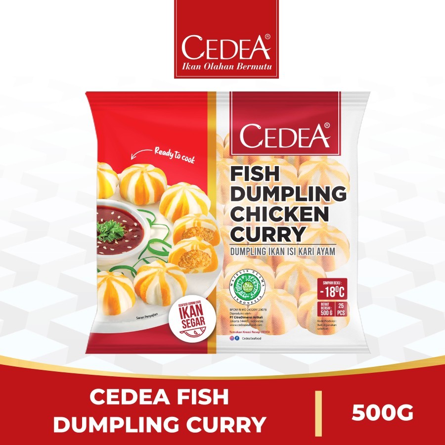 Jual CEDEA FISH DUMPLING CHICKEN CURRY 500GR | Shopee Indonesia