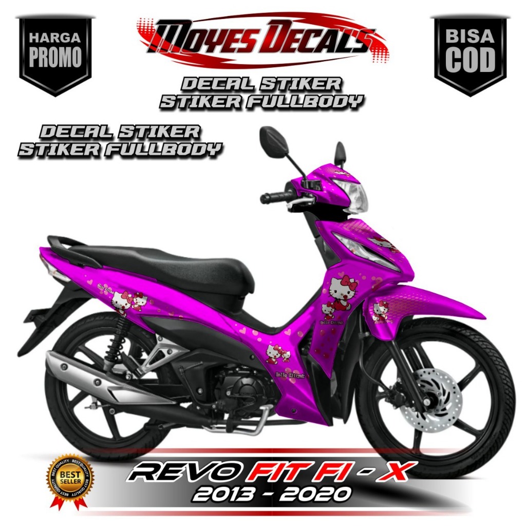 Jual DECAL REVO FI STIKER VARIASI FULLBODY REVO FIT F1 DESIGN CARACTER ...