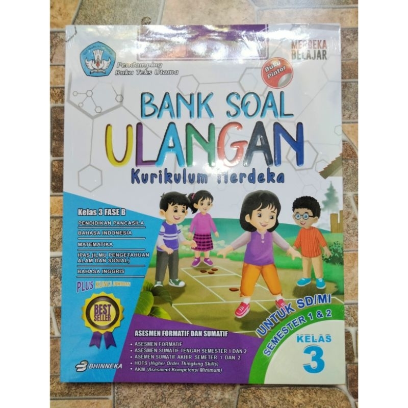 Jual Bank Soal Ulangan Kurikulum Merdeka Untuk Sd Kelas 1 , 2 , 3 , 4 , 5 , 6 Semester 1 & 2 ...