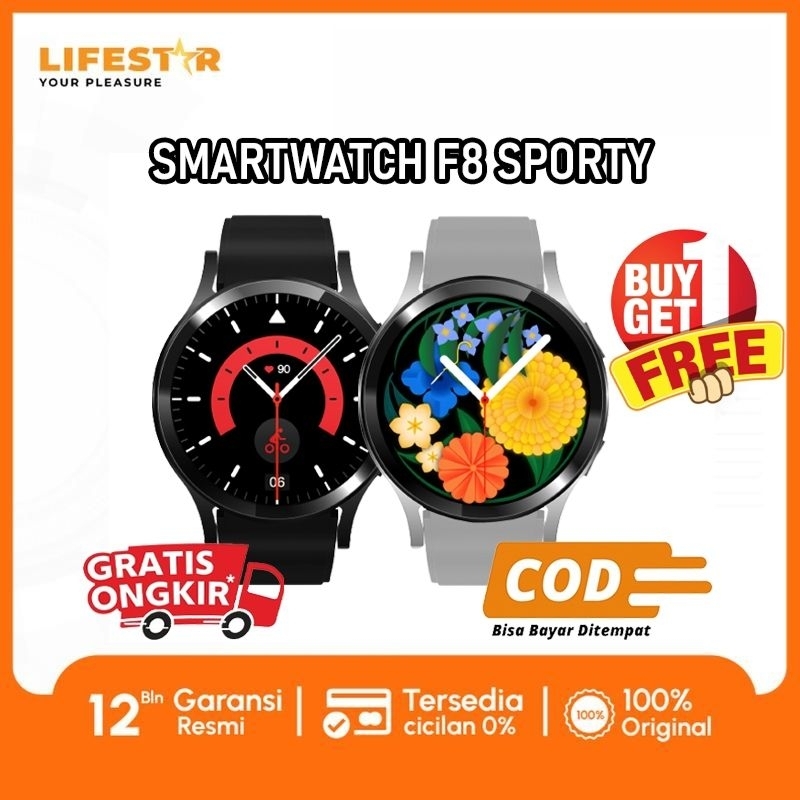 Jual SMARTWATCH SERIES 8 F8 BULAT LAYAR AMOLED DAN WATER RESIST ...