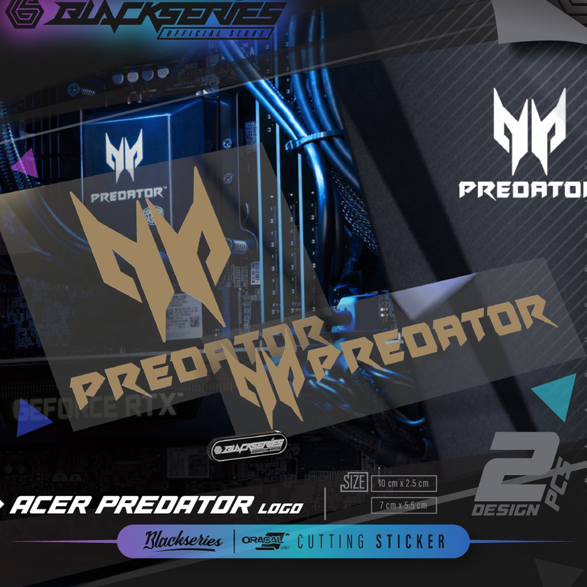 Jual SPESIAL DISCOUNT Cutting Sticker Acer Predator | Stiker Acer ...