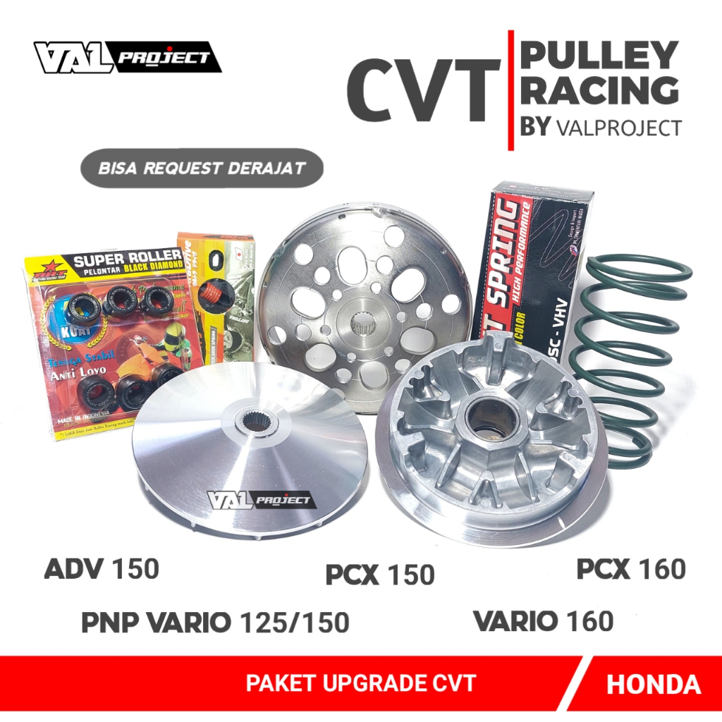 Jual Paket Upgrade CVT PCX 150 160 ADV 150 VARIO 125 150 160 Rumah ...
