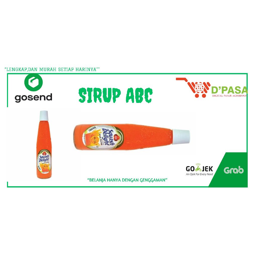 Jual KIRIM INSTAN Sirup Abc Jeruk Florida 450 ml | Shopee Indonesia