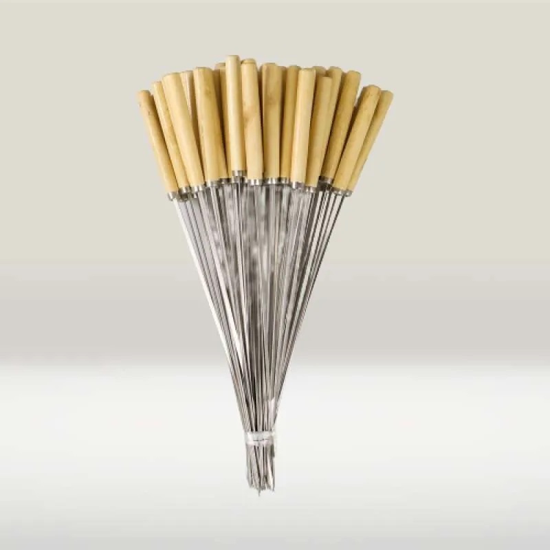 Jual Alat tusuk sate stainless harga per pcs | Shopee Indonesia