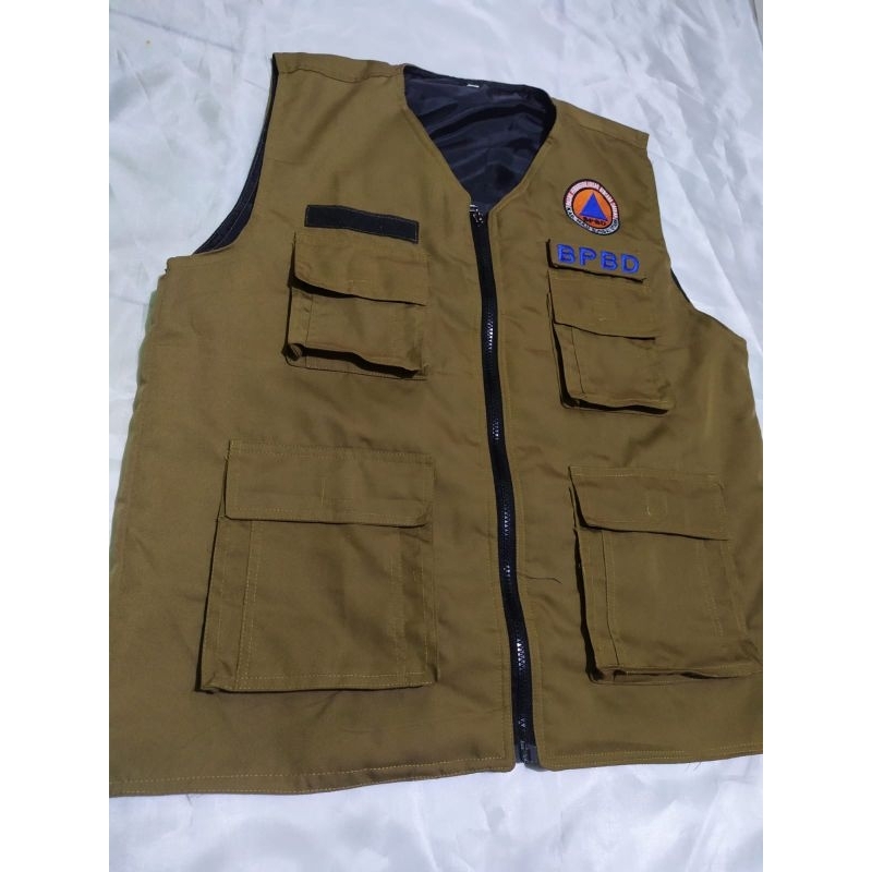 Jual ROMPI BPBD COSTUME NAMA DAN LOGO DAERAH | Shopee Indonesia