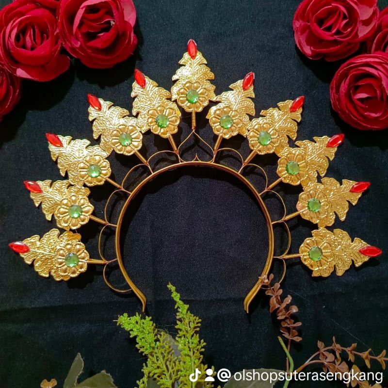 Jual bando bugis makassar Tebal premium / bando baju bodo penari ...