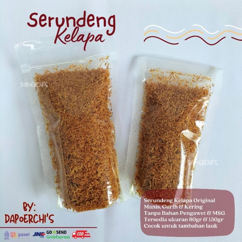 Jual Serundeng Kelapa Kering Khas Jawa Timur NO MSG | Shopee Indonesia