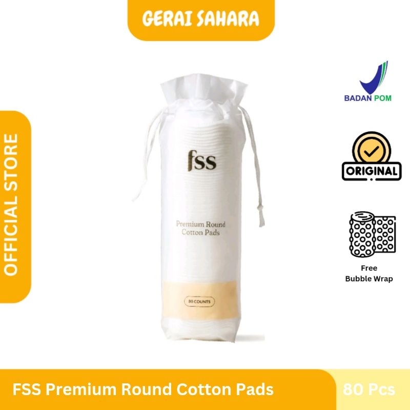 Jual FSS For Skin's Sake Premium Round Cotton Pads Kapas Pembersih ...