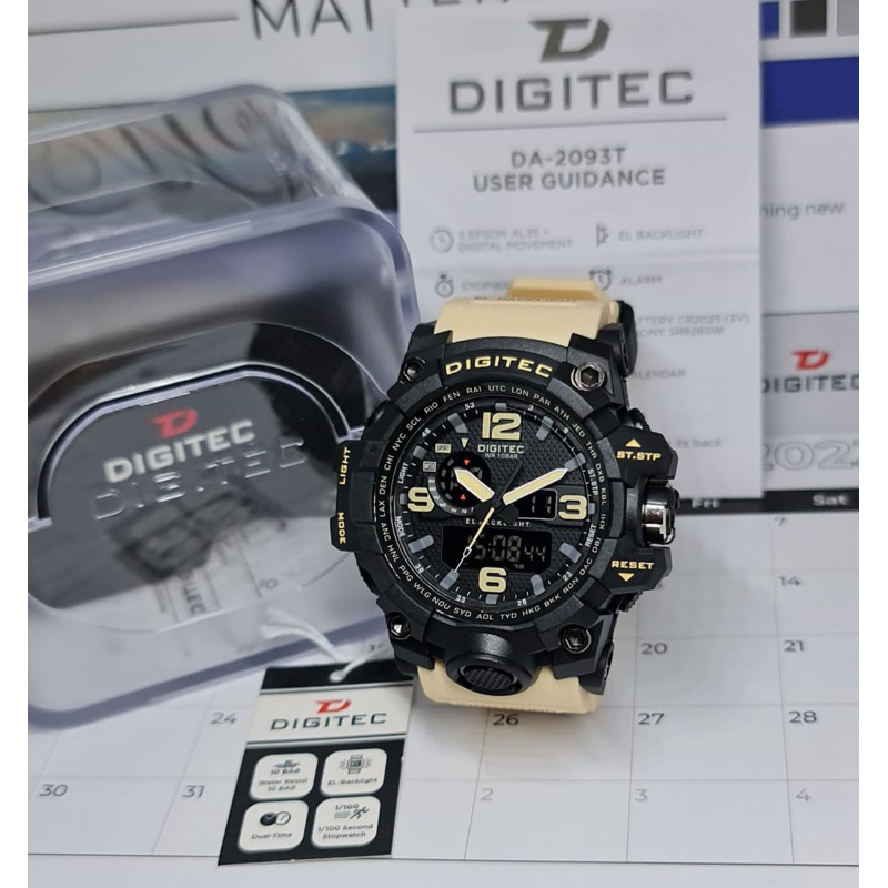 Jual Jam Tangan DIGITEC ORIGINAL DA-2093T / DA2093 / 2093T / DG 2093 ...