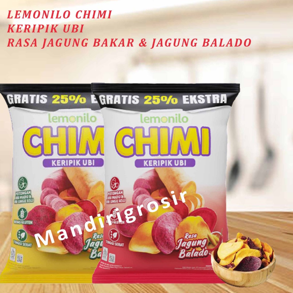 Jual Keripik Ubi * Lemonilo Chimi * Keripik Varian Rasa * 45gr | Shopee ...