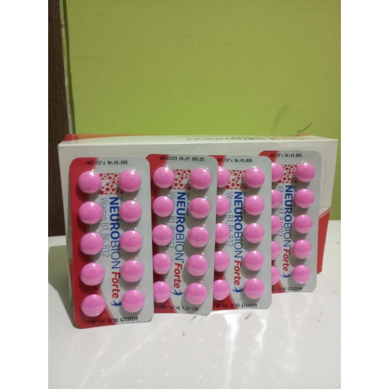 Jual NEUROBION FORTE / neorobion / STRIP / 10 TABLET | Shopee Indonesia