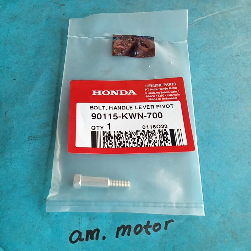 Jual baut handel rem belakang, handle kiri KWN, Vario 125 F1, Honda ori ...