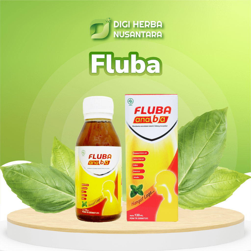 Jual FLUBA ANABA Legakan Batuk & Flu Untuk Anak & Dewasa | Shopee Indonesia