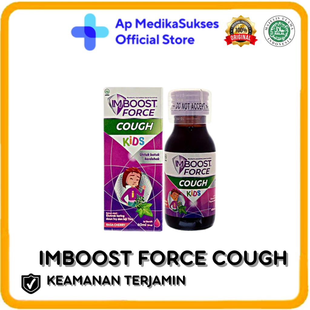 Jual Imboost Force Cough Kids Syrup 60 ml | Shopee Indonesia