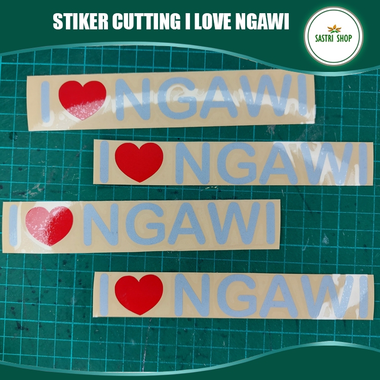 Jual Stiker I Love Ngawi Cutting Limited Edition! | Shopee Indonesia