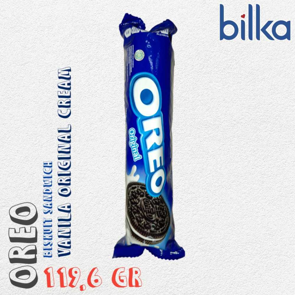 Jual OREO sandwich original vanila 119gr | Shopee Indonesia