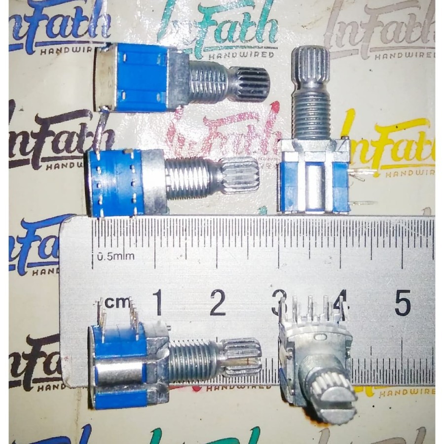 Jual InFath - Rotary band switch 2P2T 2P3T 2P4T 1P5TMini Kotak Band rotary switch saklar putar ...