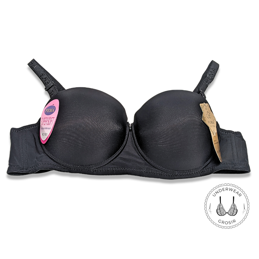 Jual Bra Wanita Fema 1001 Fema 1291 Cup Besar BH Wanita Cup C Kait 3 ...